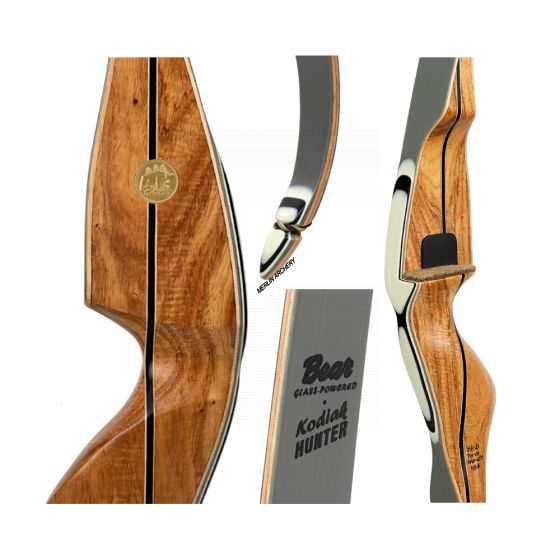 Bear Kodiak Hunter One Piece Recurve Bow 60" | Merlin Archery