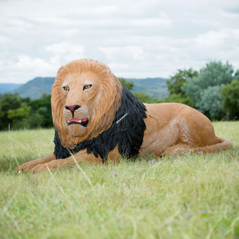 Wildcrete 3D Target - Lion Bedded | Merlin Archery