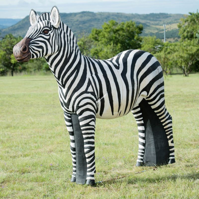Wildcrete 3D Target - Zebra | Merlin Archery