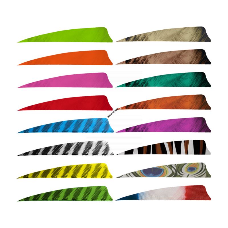 Gateway Feathers - Right Wing - 4 Shield | Merlin Archery