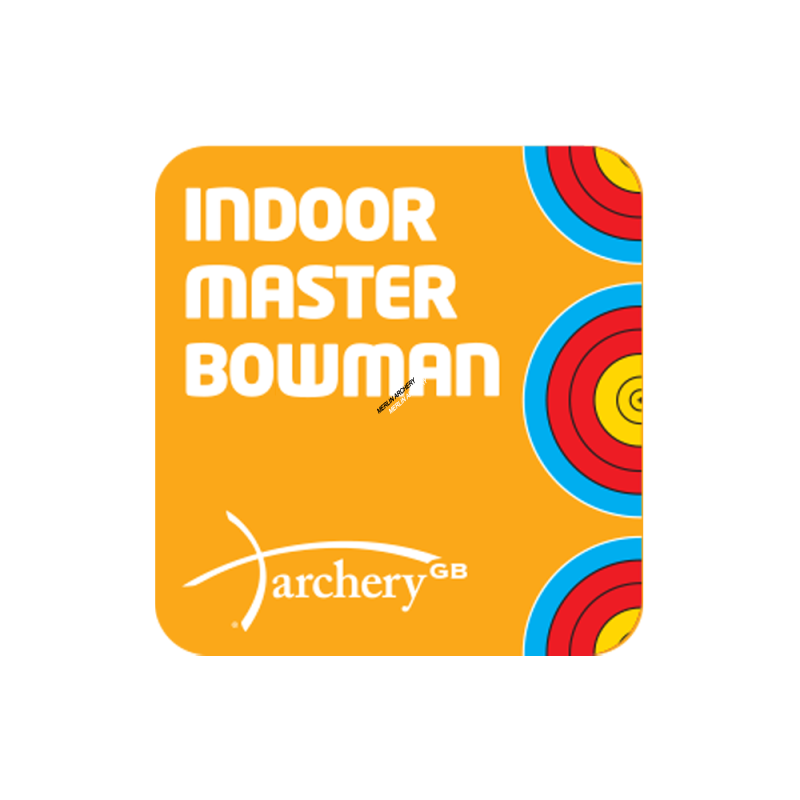 Archery GB Indoor Classification Badge - Master Bowman | Merlin Archery