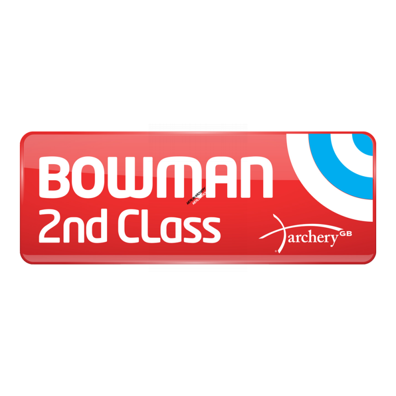 Archery GB Outdoor Classification Badge - Bowman 2nd Class | Merlin Archery