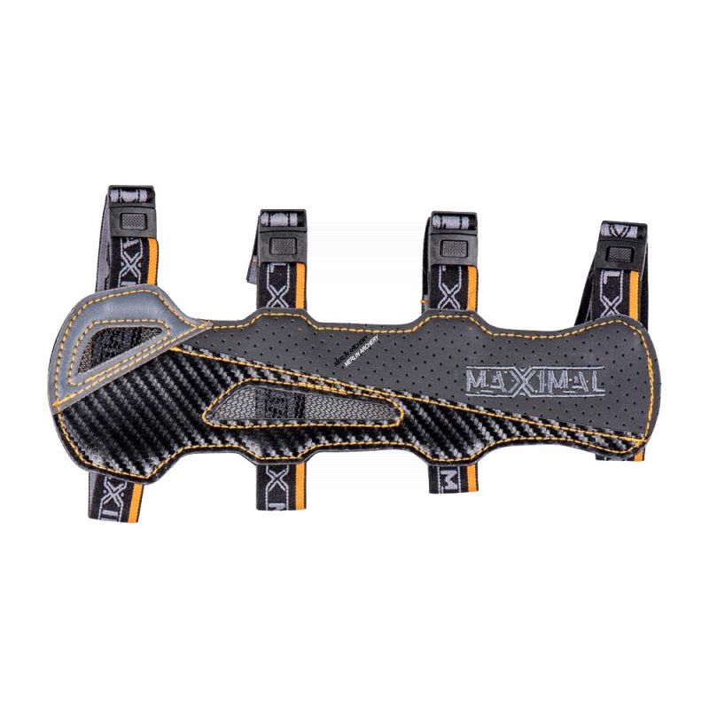 Maximal Long Armguard - Black | Merlin Archery