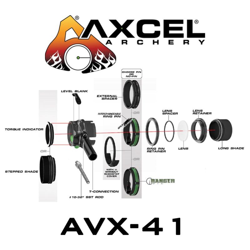 Axcel Scope Parts - AVX-41 | Merlin Archery