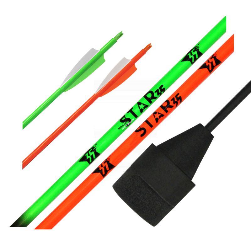 3pk MAC Foam Tipped Arrows - Basic | Merlin Archery